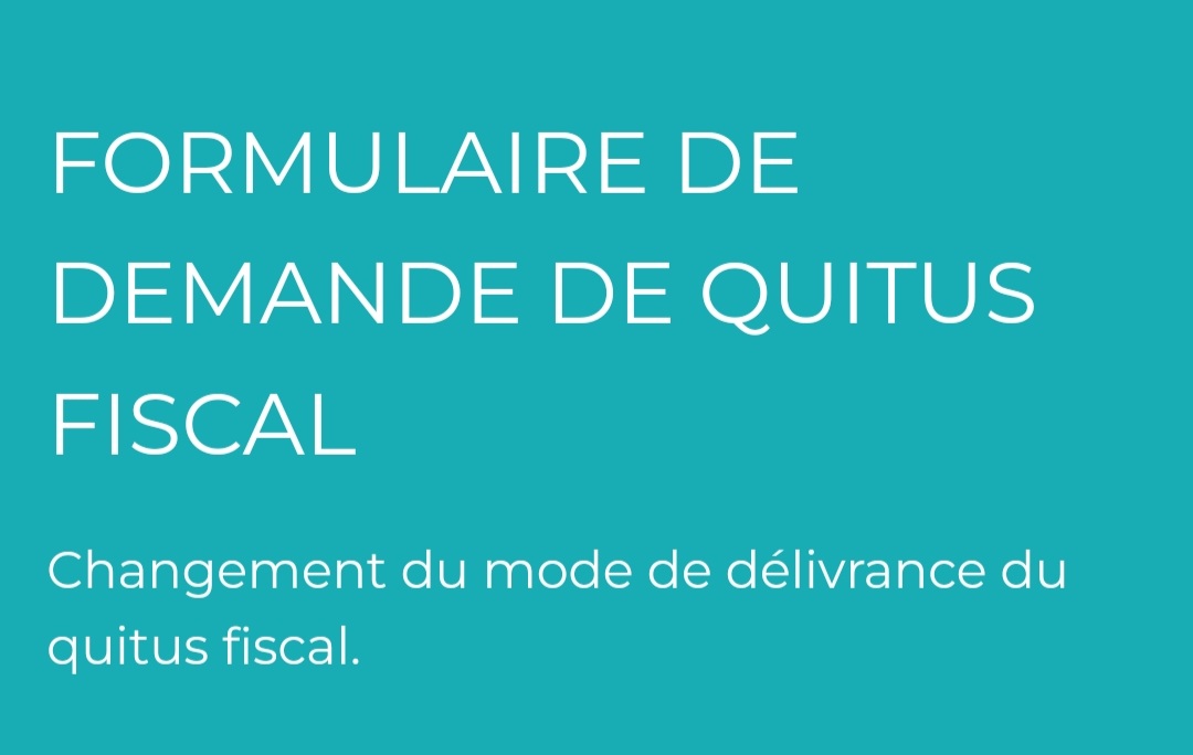 Élections législatives de 2023 : La Direction Générale des Impôts ...