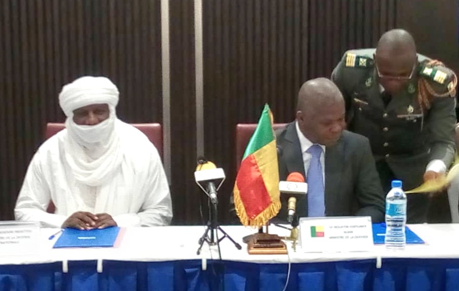 Lutte contre le terrorisme : Signature d’un accord de coopération militaire entre le Bénin et le ...