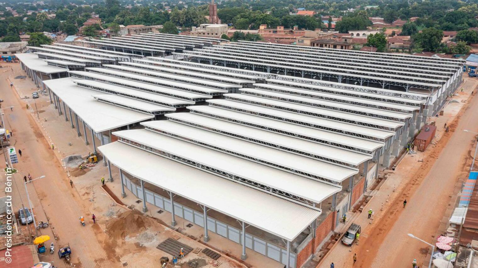 Modernisation du marché « Houndjro » d'Abomey : Le nouveau visage d'un ...