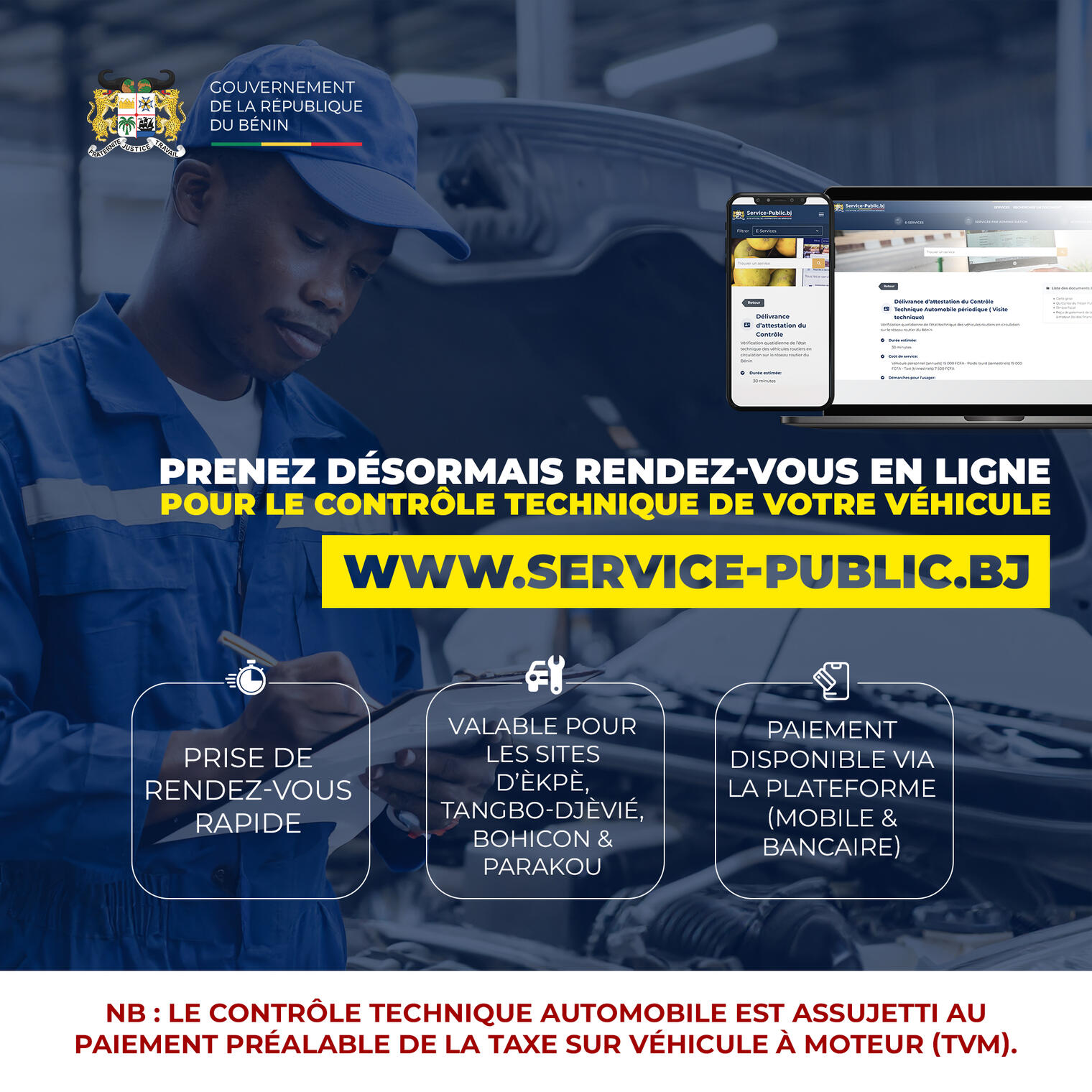 Gestion déléguée de la Société Béninoise d’Infrastructures Numériques ...